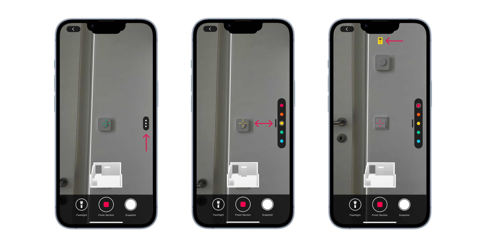 How to capture Snapshots during scanning with the Metaroom Scan App ...