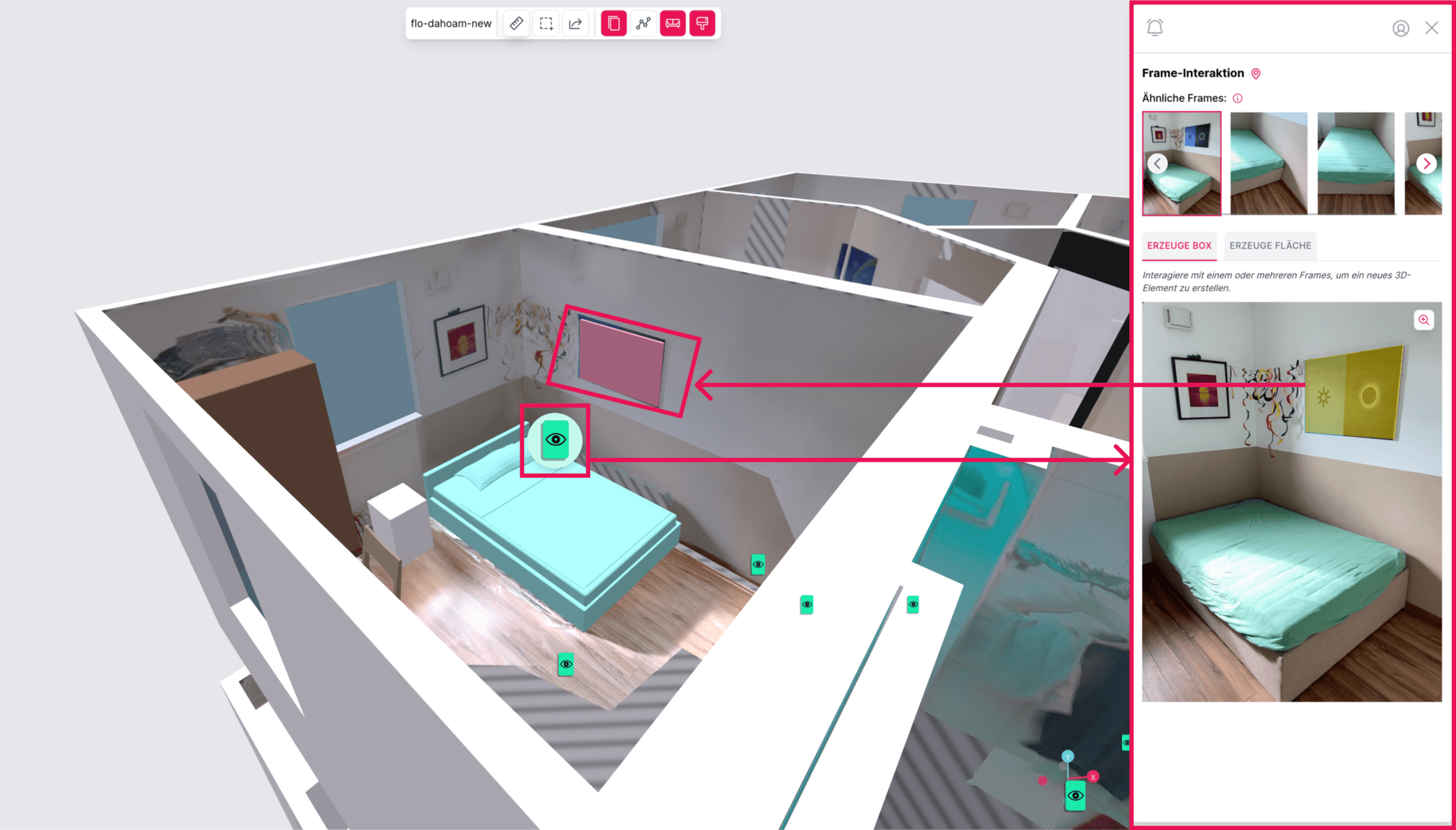 Snapshots in Metaroom Workspace – Help Center
