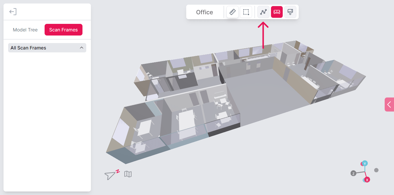 Scan Path in 3D Model - Help Center