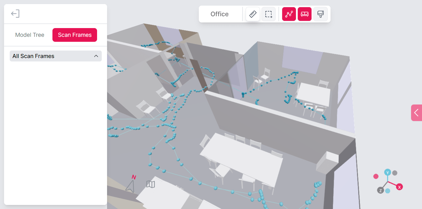 Scan Path in the 3D Model - Help Center