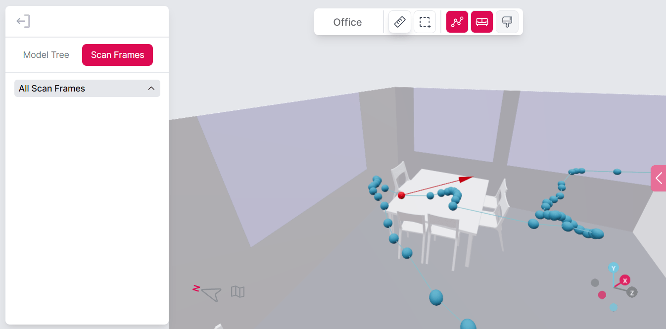 Scan Path in the 3D Model - Help Center