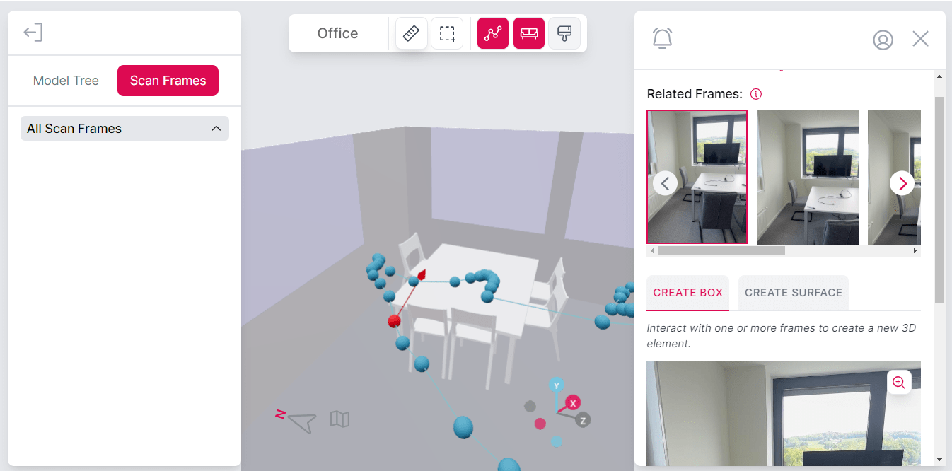 Scan Path in the 3D Model - Help Center