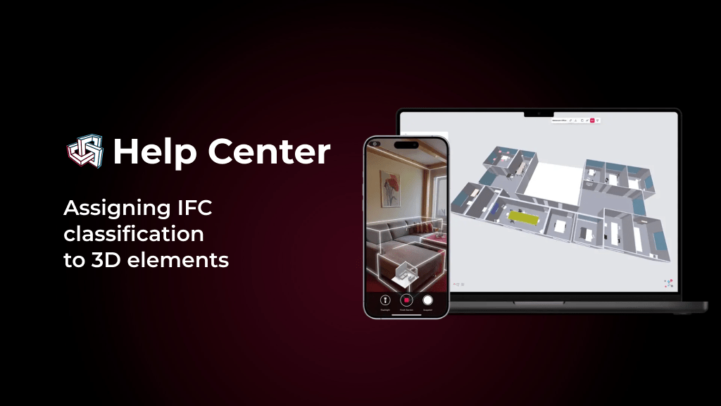 Assigning IFC Classification to 3D elements in Metaroom Workspace ...
