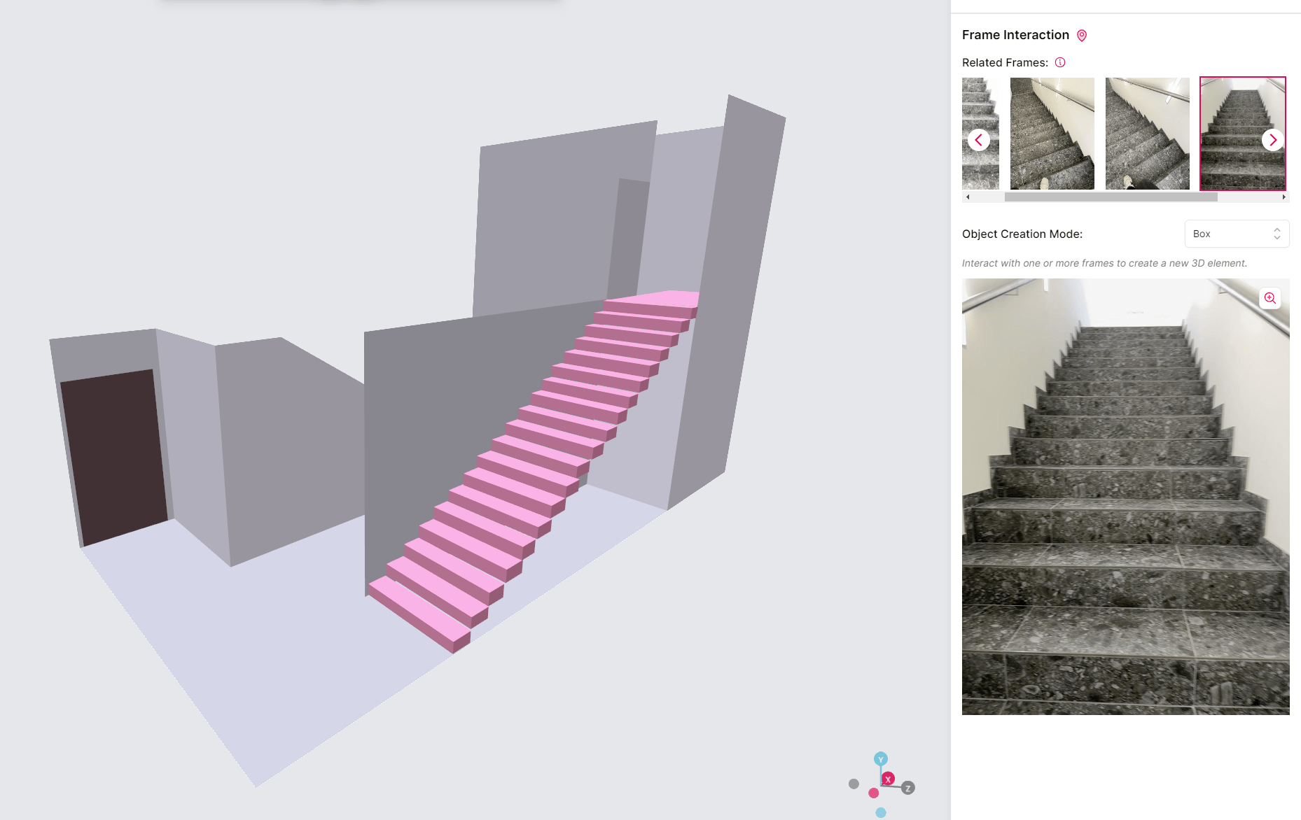 How to reconstruct staircases in 3D room model